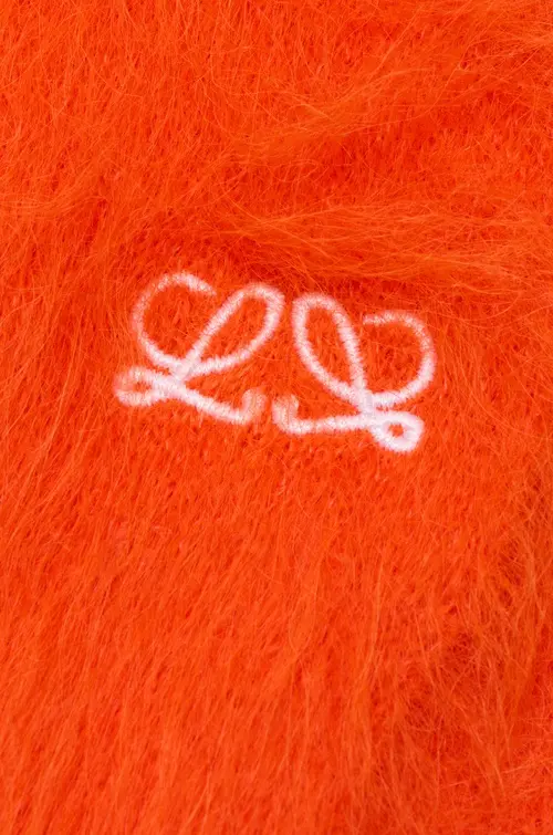 Loewe Logo Scarf - Oranges
