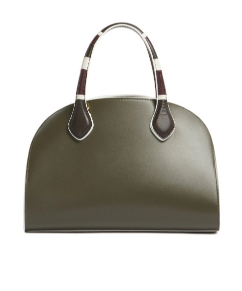 Marni Overlap Small Top Handle Tote Bag