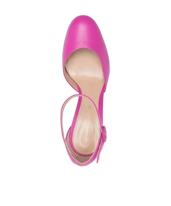 GIANVITO ROSSI Holly D'orsay Platform Pumps