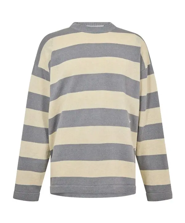 Stone Island Striped Crew Neck Sweater