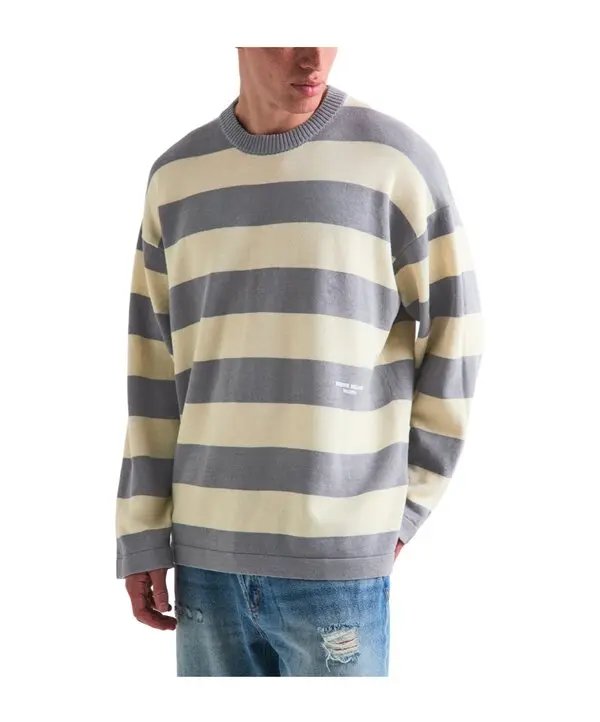 Stone Island Striped Crew Neck Sweater