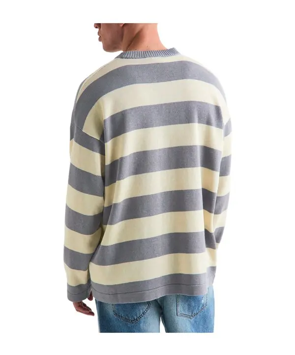Stone Island Striped Crew Neck Sweater
