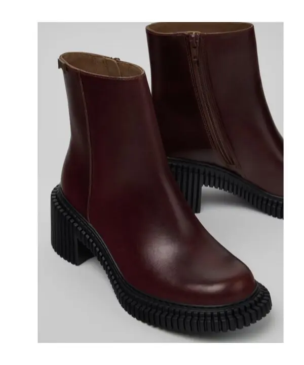 Camper Leather Boots For Women