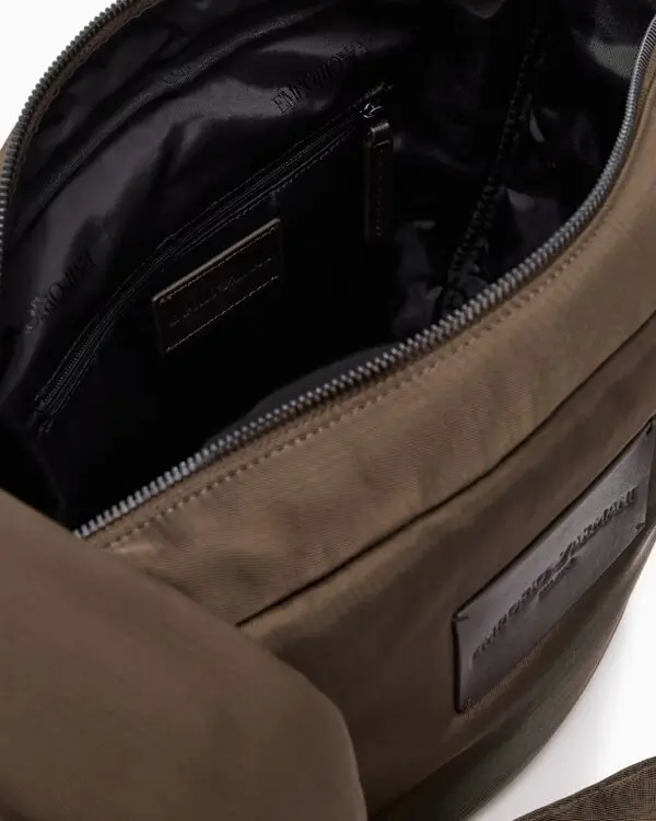 Emporio Armani Padded Nylon Shoulder Bag