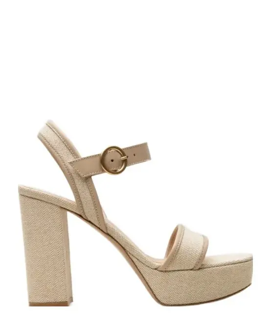 GIANVITO ROSSI Buckle Platform Sandals