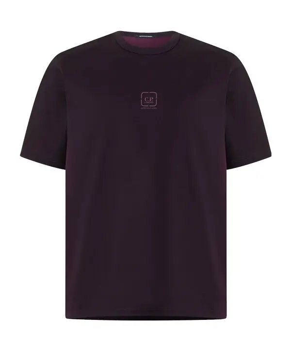 C.P. COMPANY Crewneck Short Sleeve Top