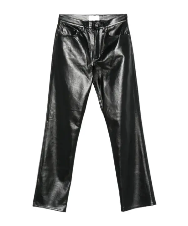 AGOLDE Glossy Straight-leg Trousers