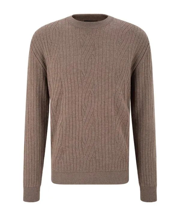 Brioni Knitted Crew-neck Pullover