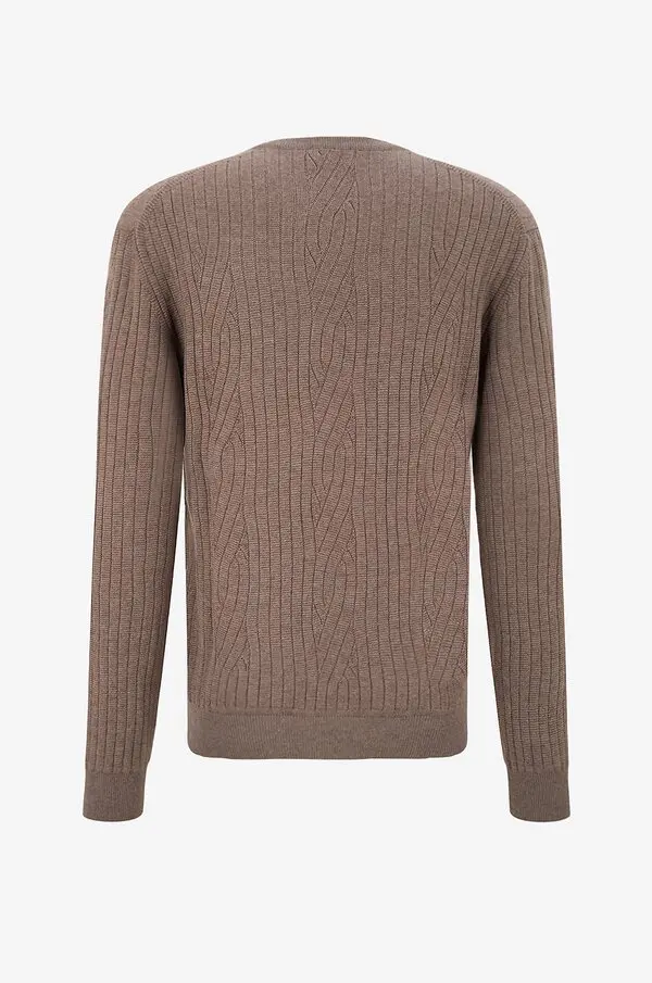 Brioni Knitted Crew-neck Pullover