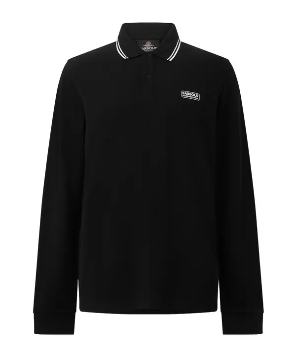 Barbour Cotton Long-sleeve Polo Shirt