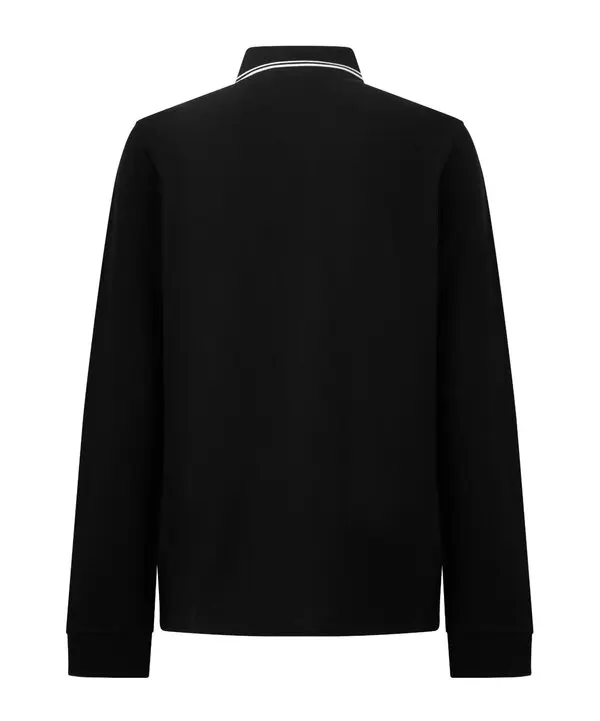 Barbour Cotton Long-sleeve Polo Shirt