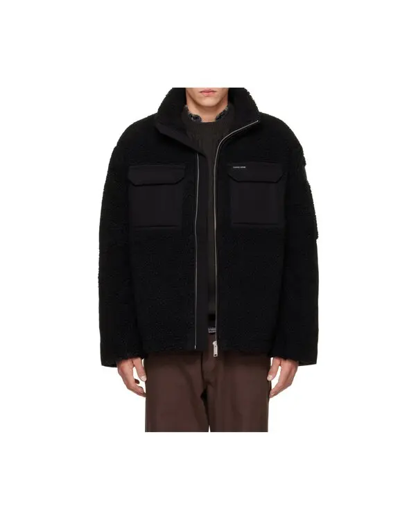 Canada Goose Zip-up Fleece Jacket - Black