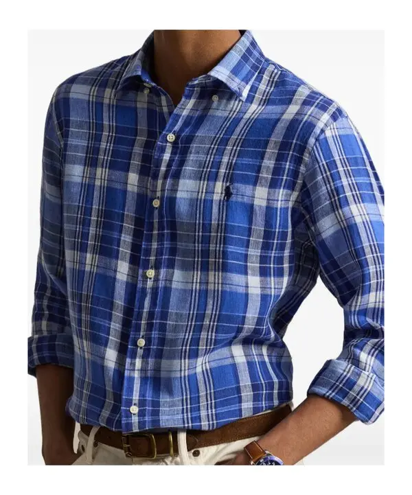 Polo Ralph Lauren Ralph Lauren Checked Button-down Shirt - Blue