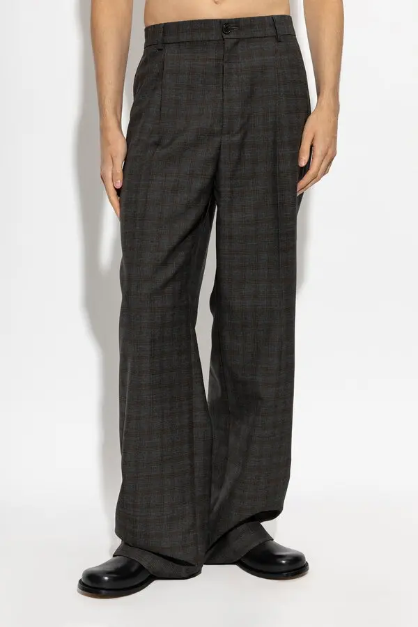 Dries Van Noten Casual Trousers With Belt Loops