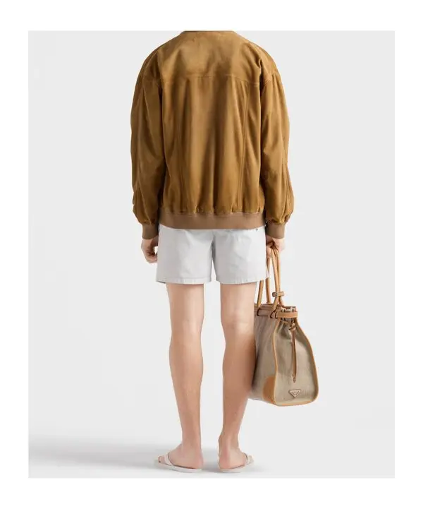 Prada Twill Swim Trunks