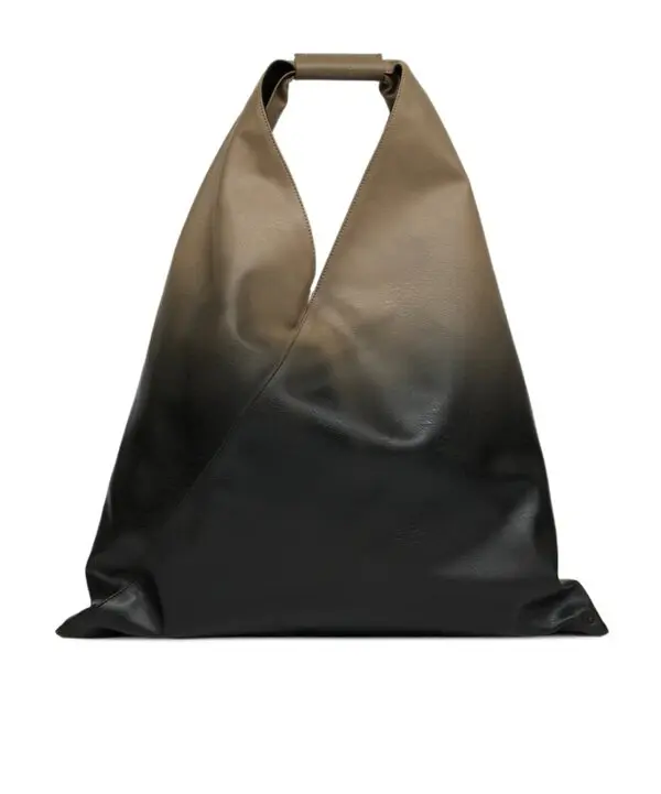 MAISON MARGIELA Ombre Effect Triangular Silhouette Top Handle Shoulder Bag