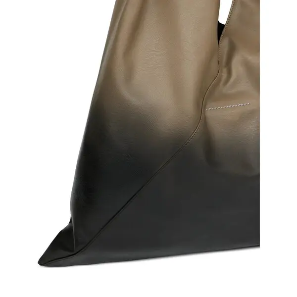 MAISON MARGIELA Ombre Effect Triangular Silhouette Top Handle Shoulder Bag
