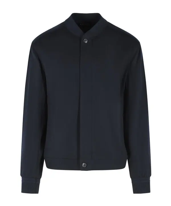 Zegna Long-sleeve Bomber Jacket
