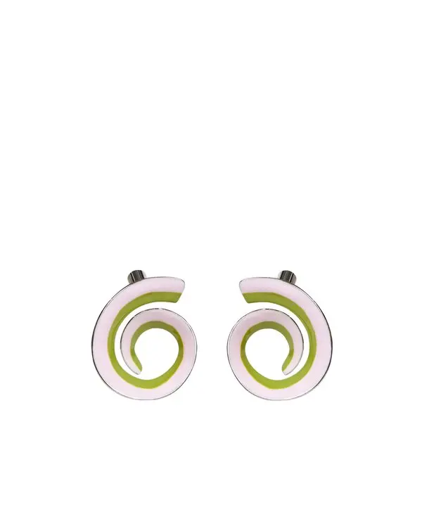 Marni Spiral Two-toned Earrings