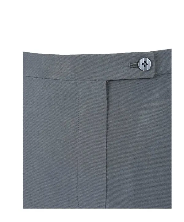 Emporio Armani Elastic-waist Straight Pants