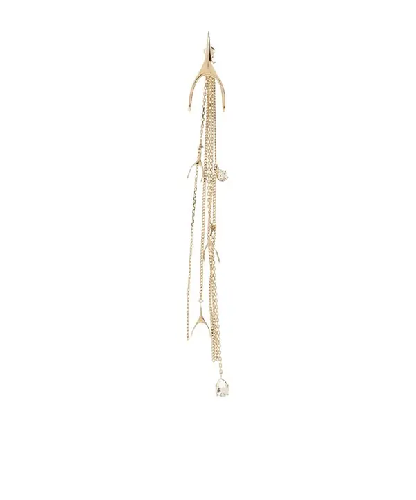 Alexander McQueen Chain Pendant Earrings