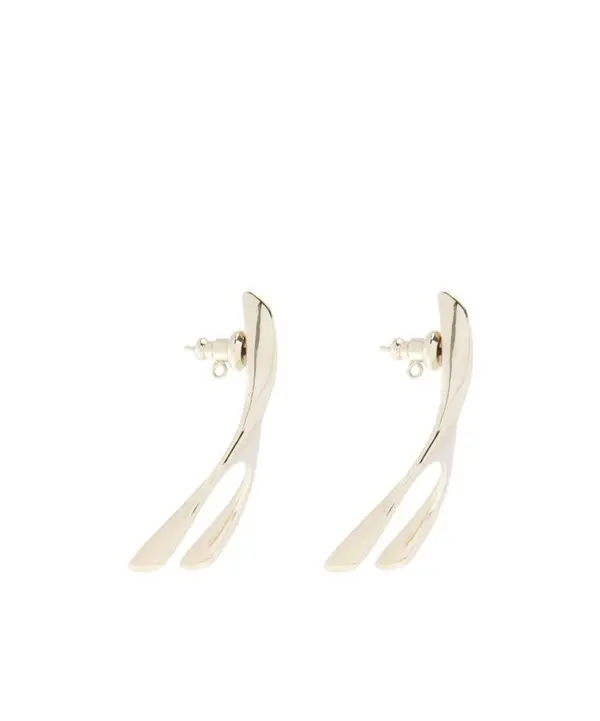 Alexander McQueen Chain Pendant Earrings