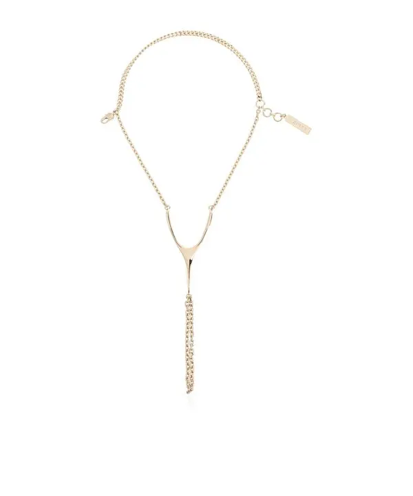 Alexander McQueen Sculpted Pendant Bracelet - Gold