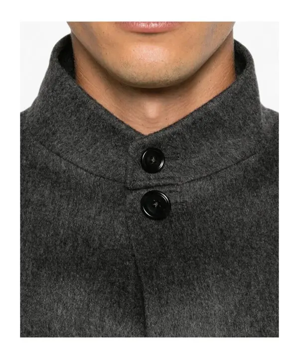 Zegna Long-sleeve High-neck Jacket