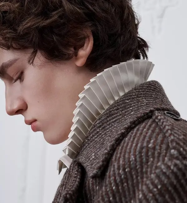 Dior Pleated Collar