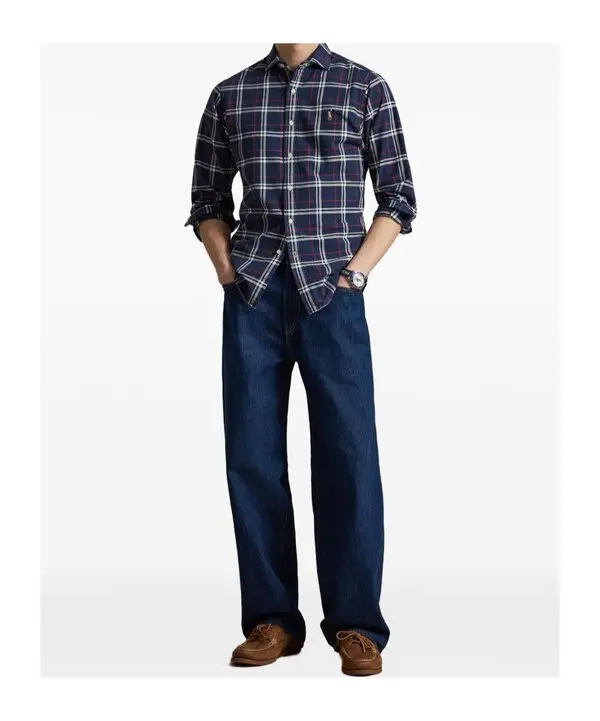 Polo Ralph Lauren Check-print Long-sleeve Shirt