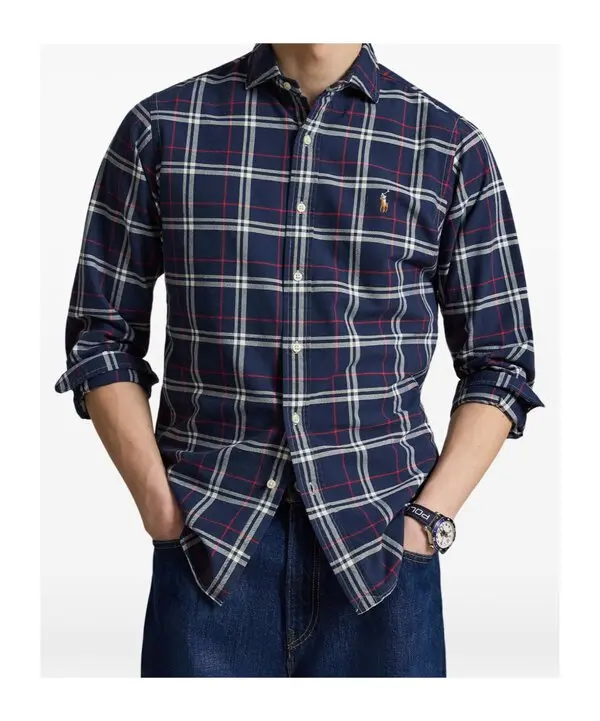 Polo Ralph Lauren Check-print Long-sleeve Shirt