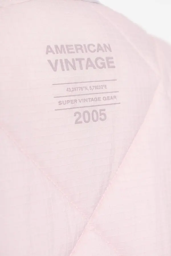 American Vintage Quilted Vest