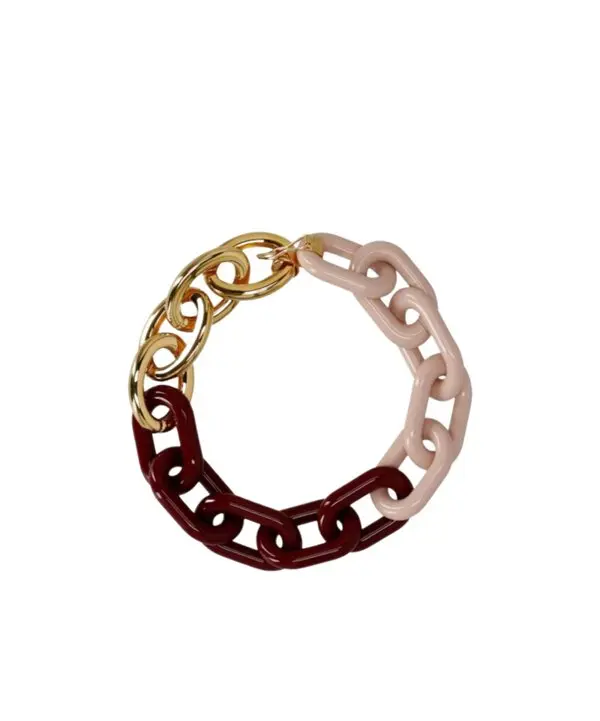 Marni Chain-linked Necklace - Yellow