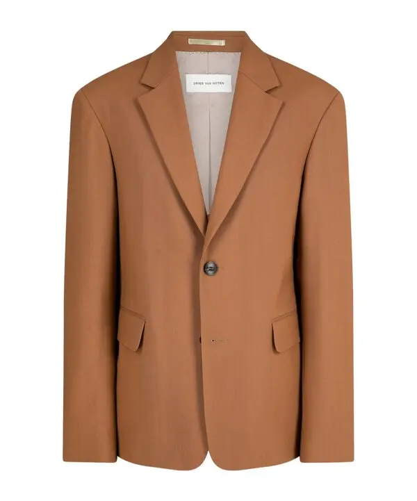Dries Van Noten Single-breasted Long-sleeve Blazer