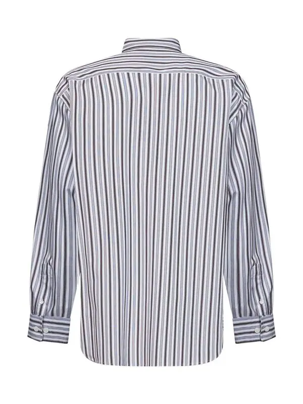 Dries Van Noten Striped Print Shirt
