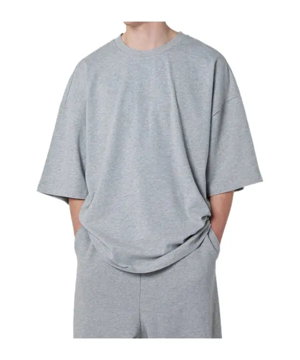 ENTIRE STUDIOS Crew-neck Straight-cut T-shirt - Grey