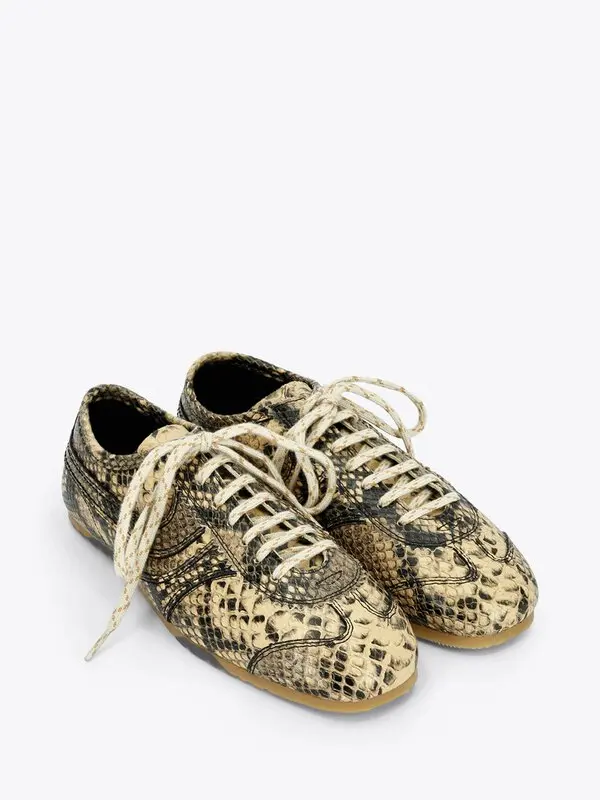 Dries Van Noten Leather Sneakers