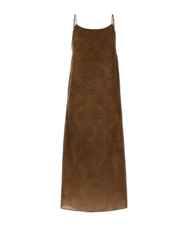 UMA WANG Sleeveless Dress - Brown