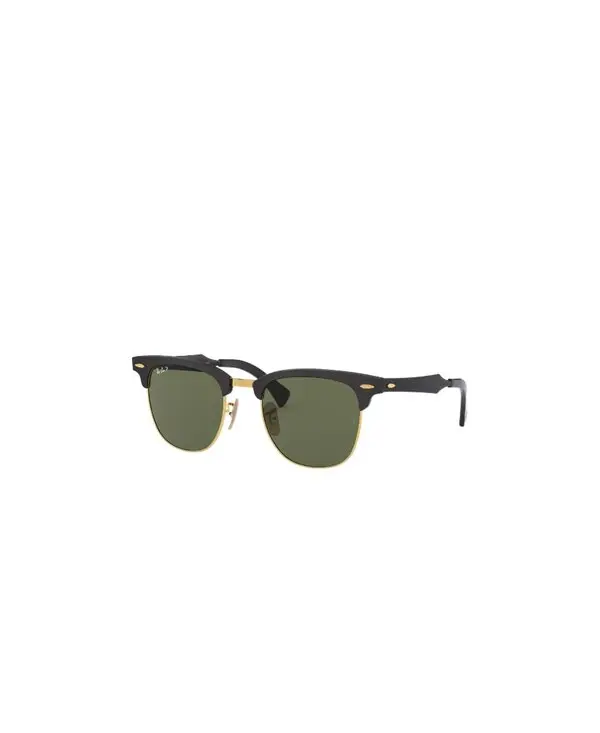 Ray-ban Clubmaster Sunglasses With Logo Detail - Green
