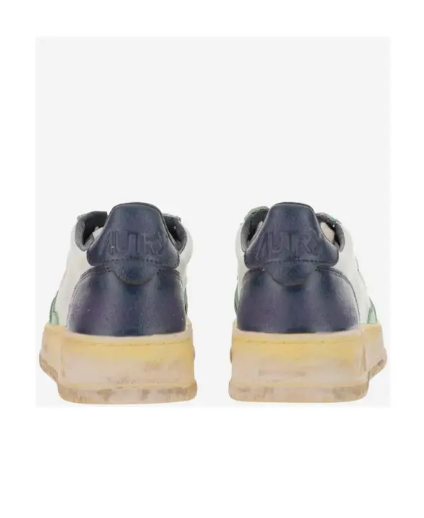 AUTRY Medalist Colour-block Low-top Sneakers - Nude