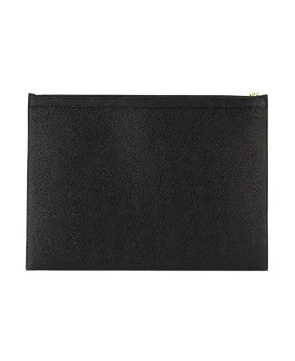 Thom Browne Rwb Stripe Zip-up Laptop Holder