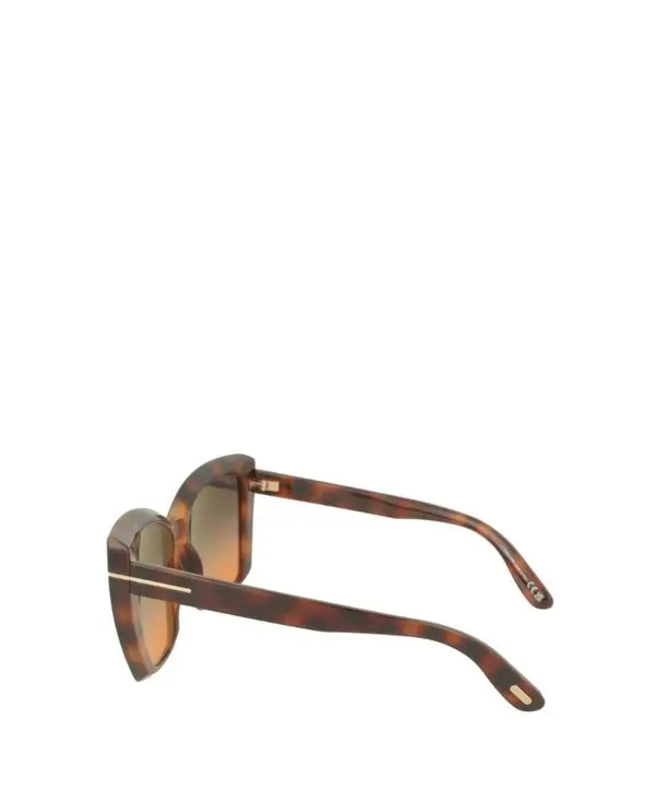 TOM FORD Scarlet Oversized Frame Sunglasses