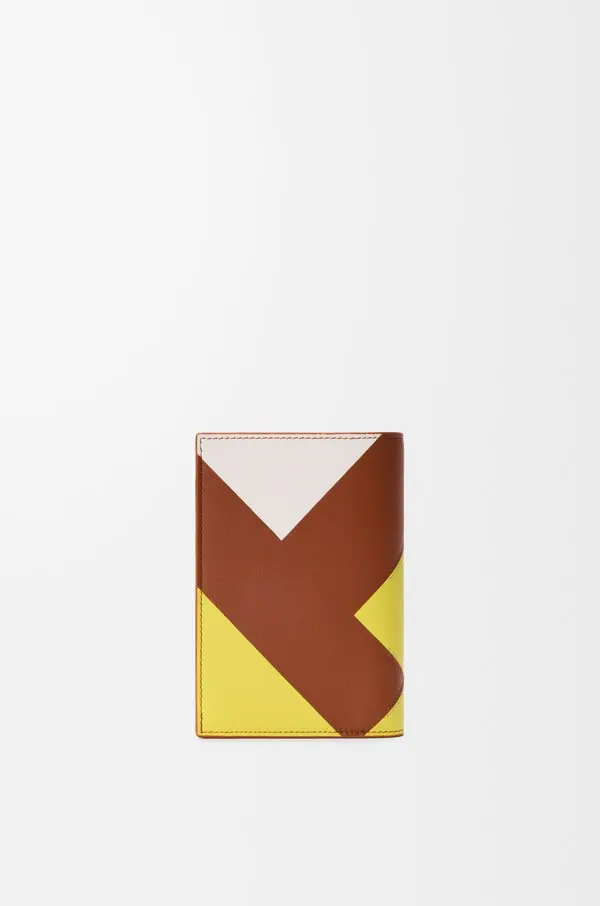 Loewe Anagram Geometric Passport Cover - Multicolor Squirrel