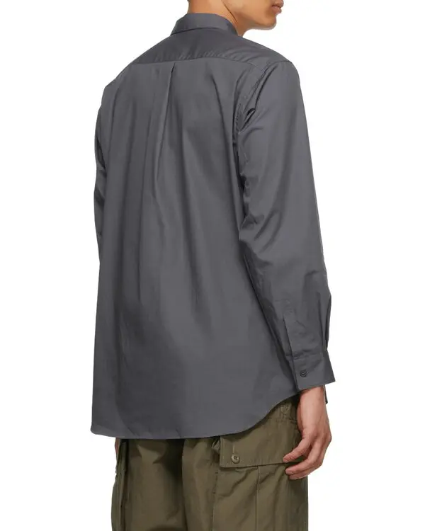 Comme Des Garçons Gray Logo Shirt