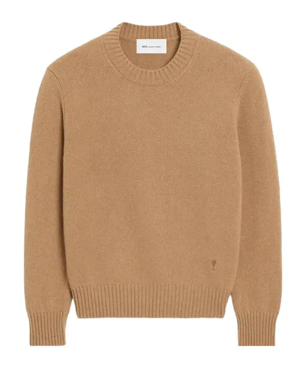 AMI Paris Long-sleeve Knit Top