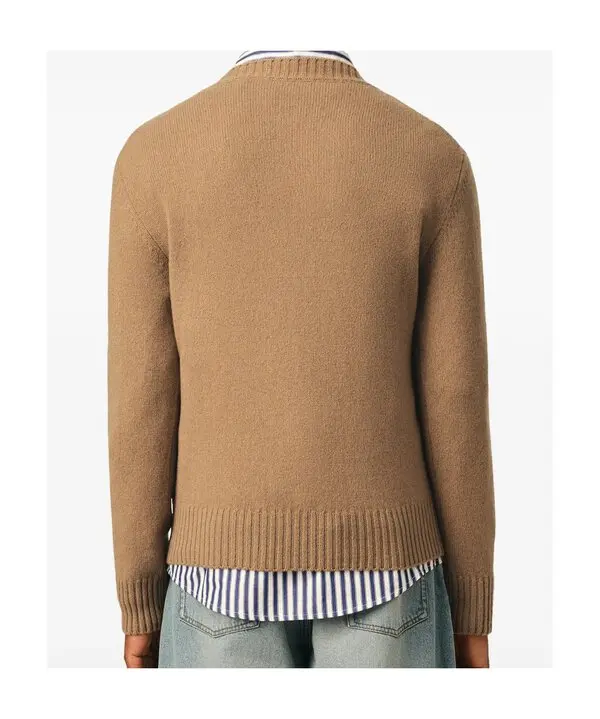 AMI Paris Long-sleeve Knit Top