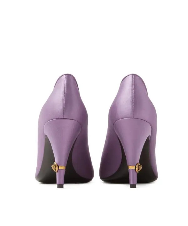 Versace Satin Pumps 90 Mm