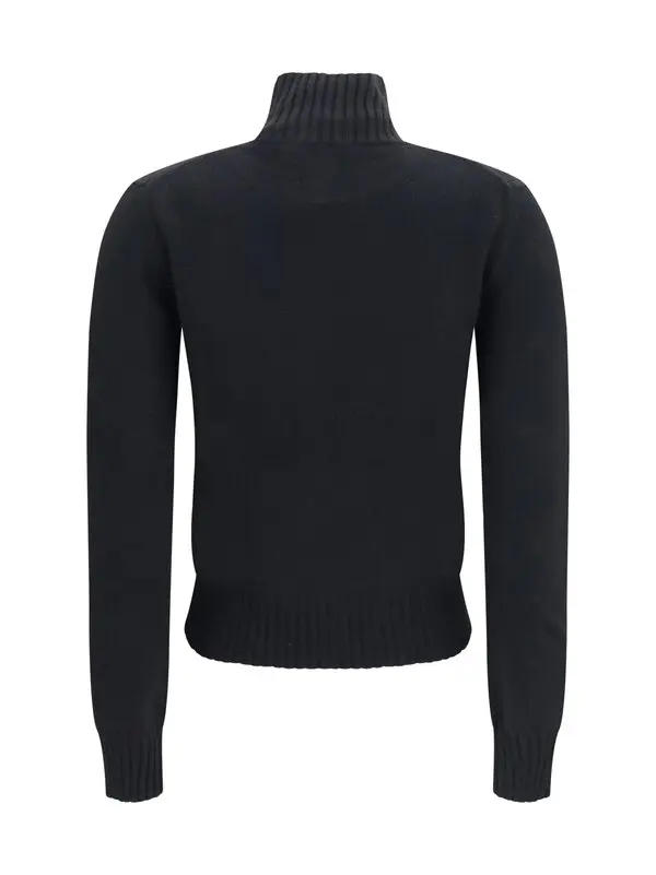 AMI Paris De Coeur Turtleneck Sweater