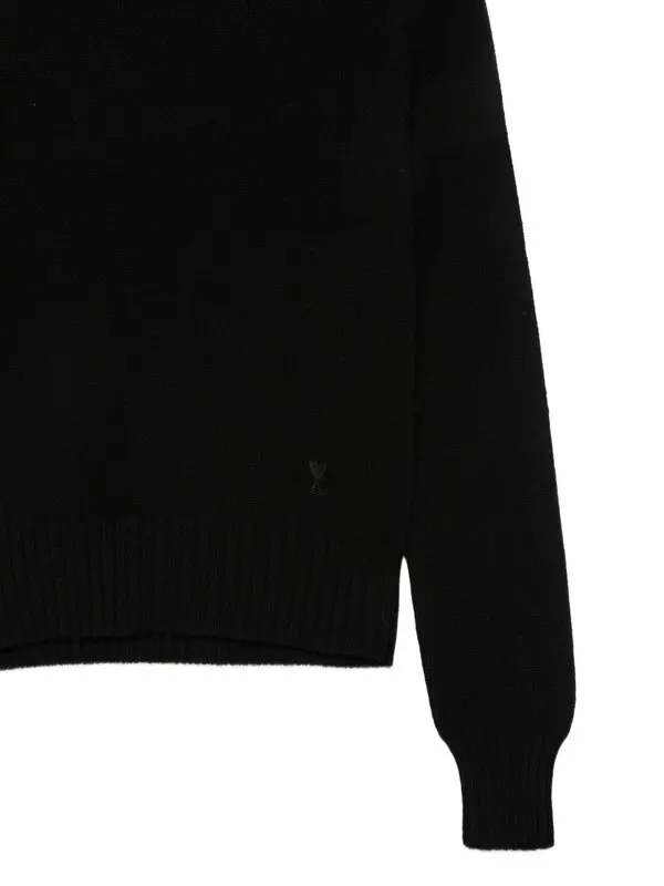 AMI Paris De Coeur Turtleneck Sweater