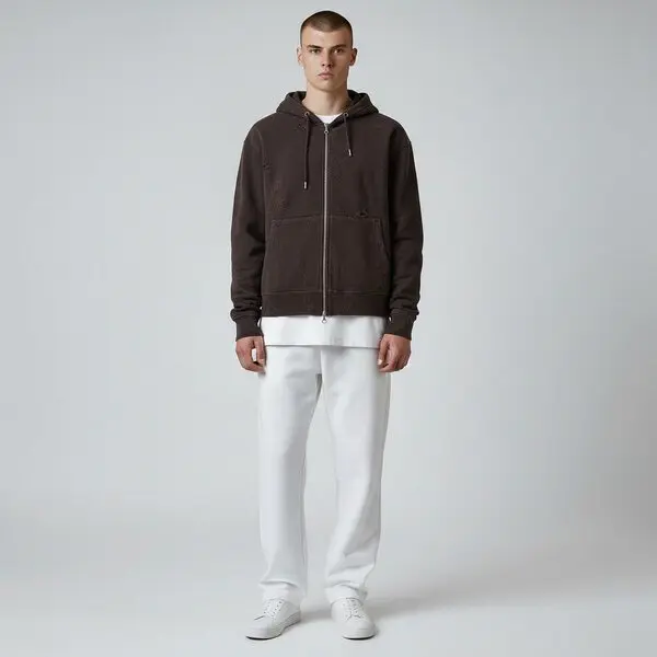 Our Legacy Rascal Full-zip Hoodie - Brown